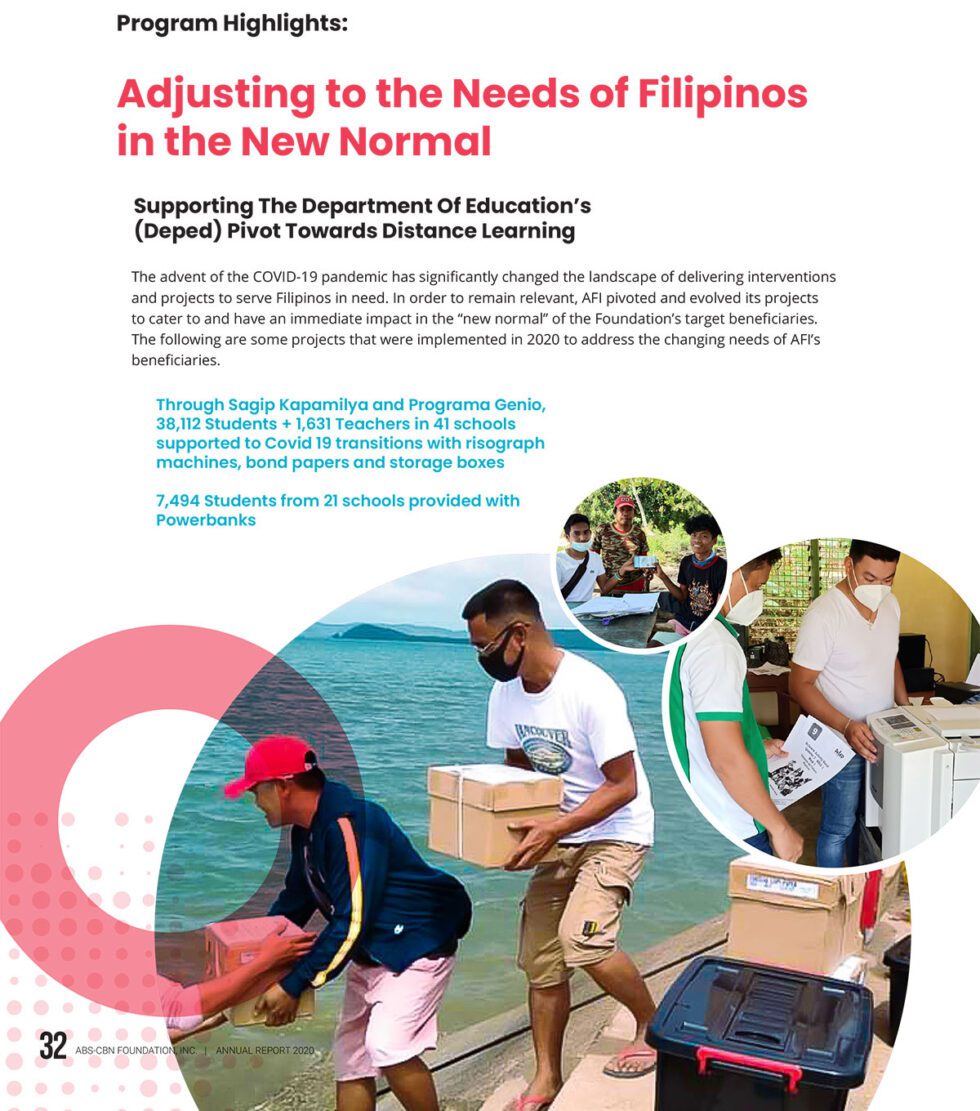 Supporting The Department of Education's (Deped) Pivot Towards Distance ...